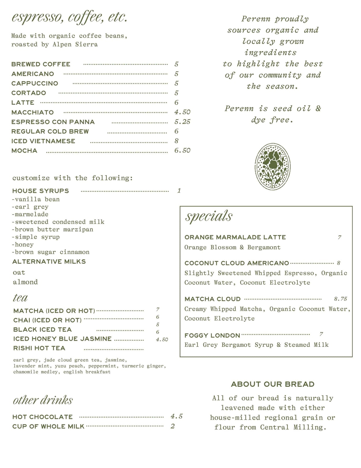 Perenn Bakery- Berry Hill – PerennBakery
