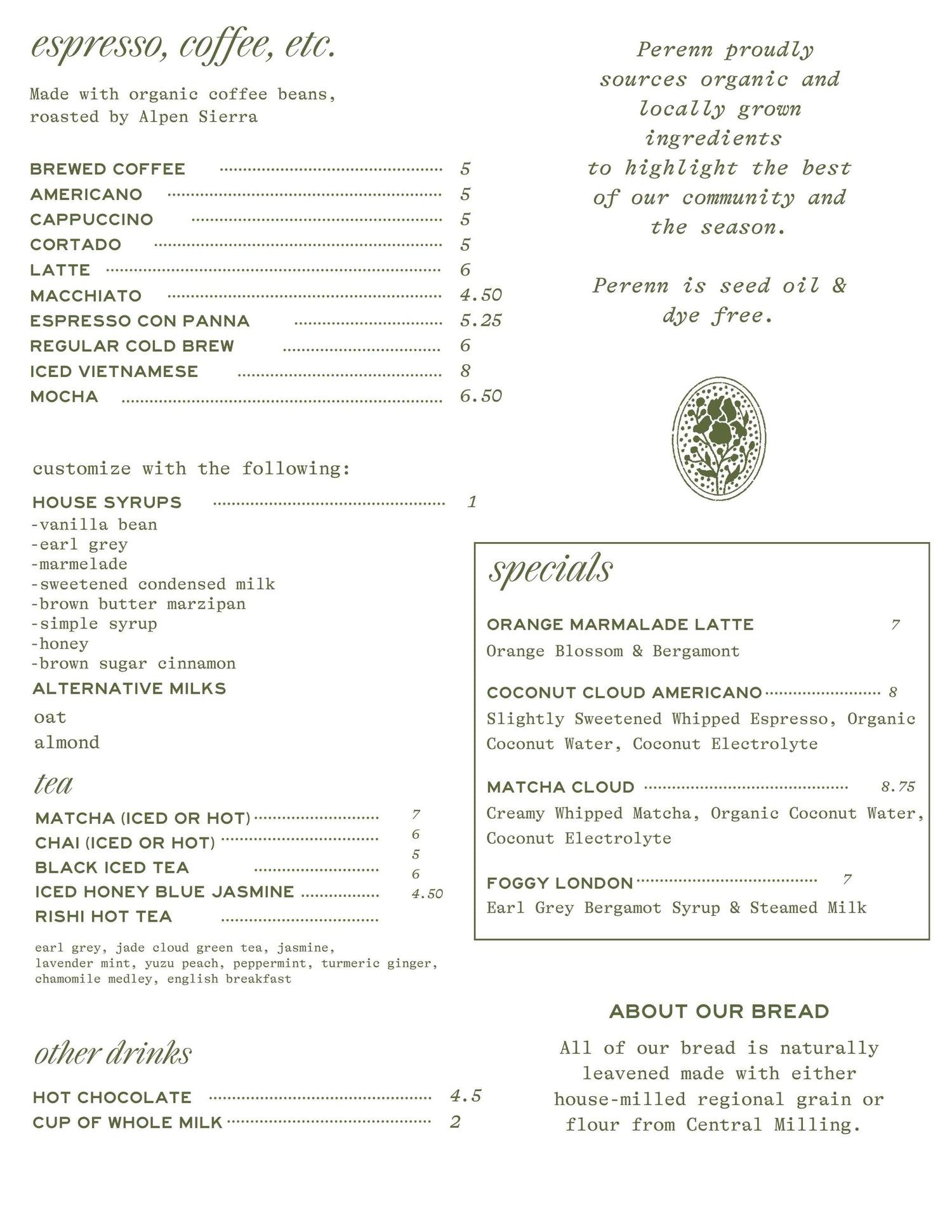 Perenn Bakery- Berry Hill – PerennBakery