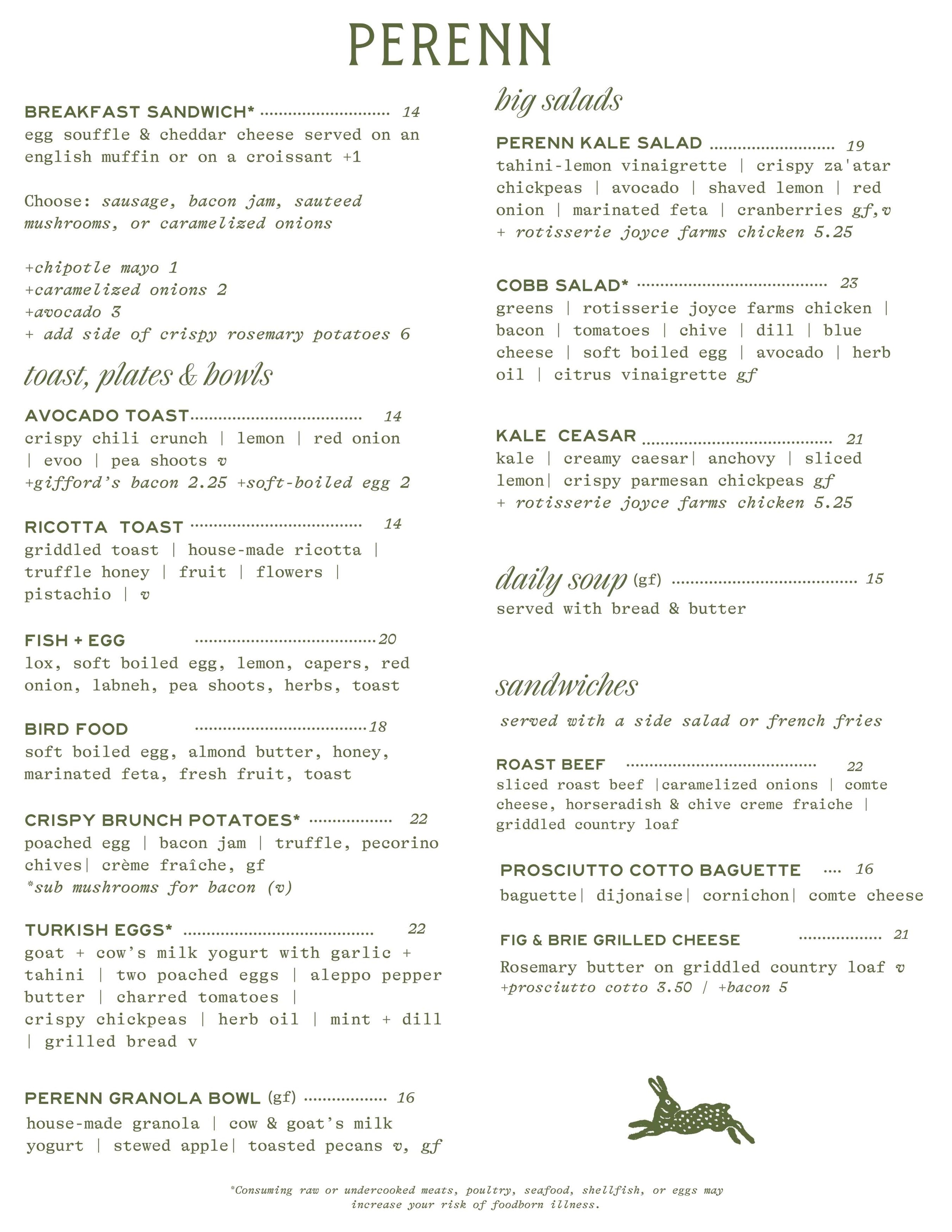 Perenn Bakery- Berry Hill – PerennBakery
