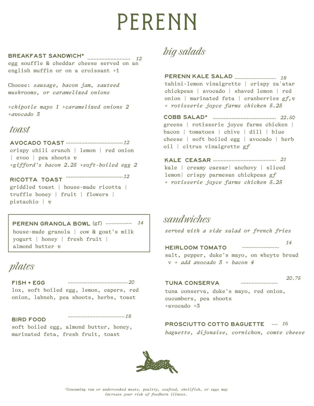 Perenn Bakery- Berry Hill – PerennBakery